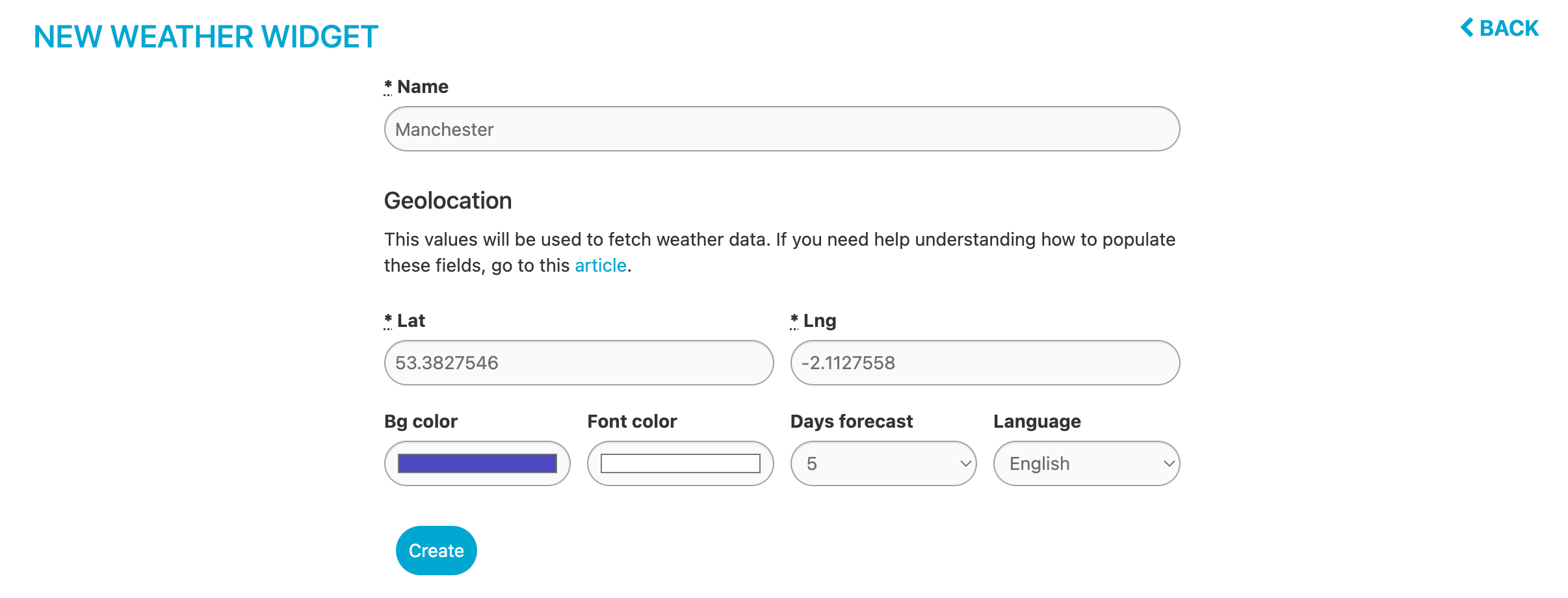 How To Set Up The Weather Widget